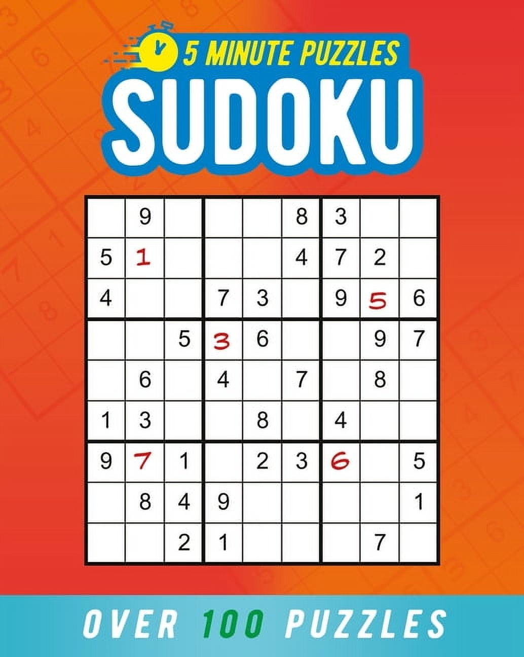 5 Minute Puzzles: Sudoku: Over 100 Puzzles, (Paperback) - Walmart.com