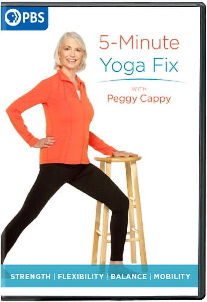 5-Minute Yoga Fix With Peggy Cappy (DVD), PBS (Direct), Documentary ...