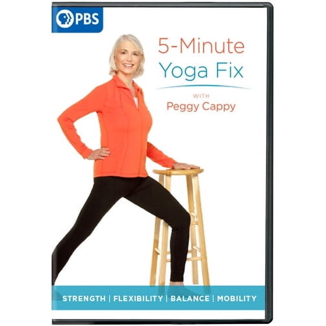 5-Minute Yoga Fix With Peggy Cappy (DVD), PBS (Direct), Documentary ...