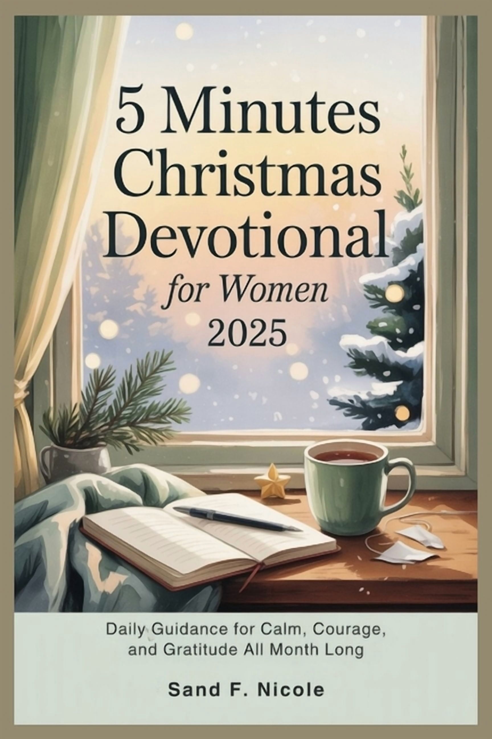 5 Minutes Christmas Devotional for Women 2025: Daily Guidance for Calm ...