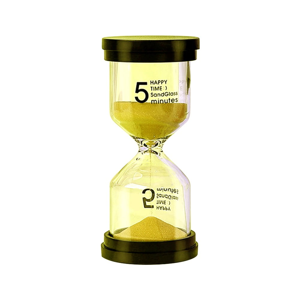 5 Minutes Colorful Hourglass Sandglass Children KidGift Toy Sand Timer ...