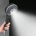5-Mode Handheld Shower Head with High Pressure, Easy One-Hand Control ...