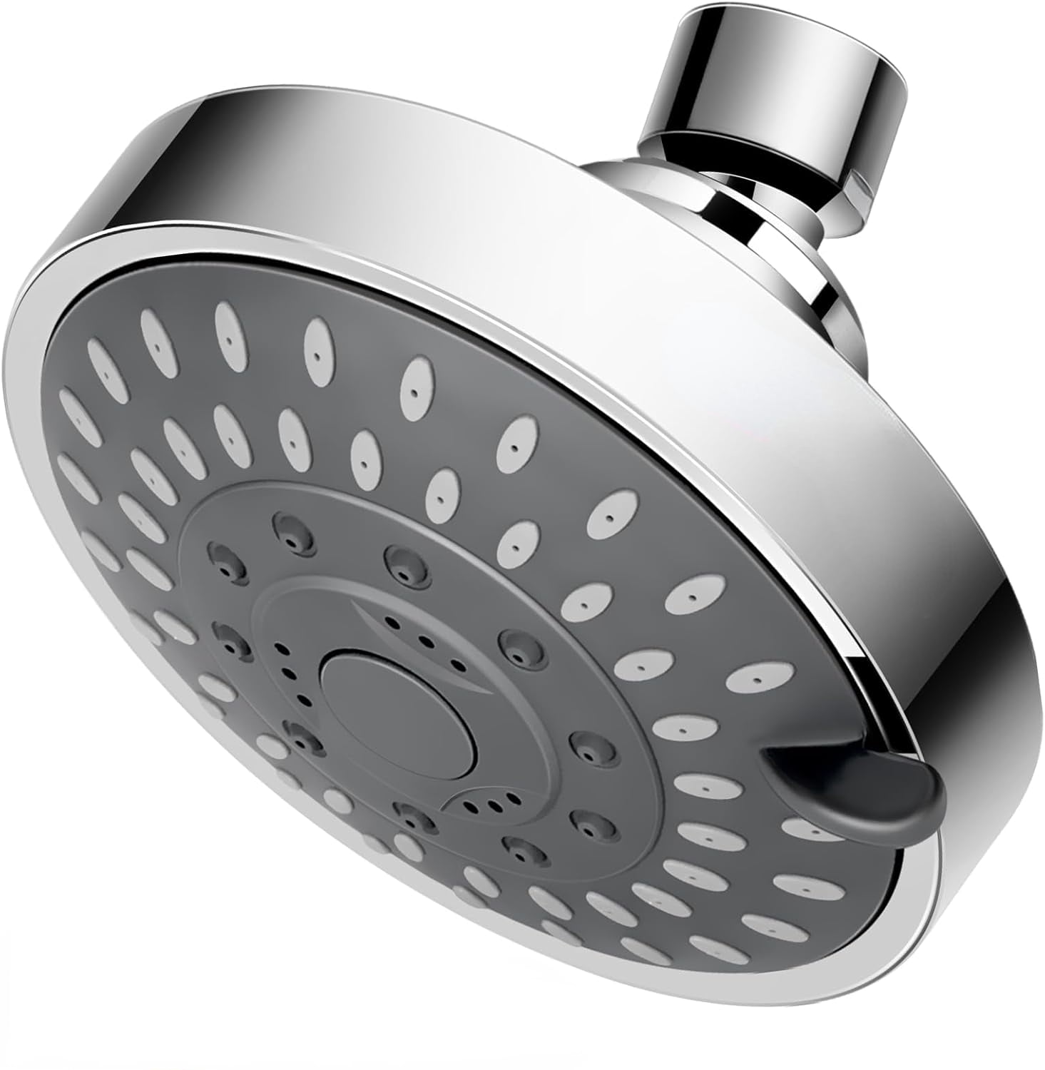 5-Mode High Pressure Shower Head High Flow Fixed Showerheads (4 Inch ...