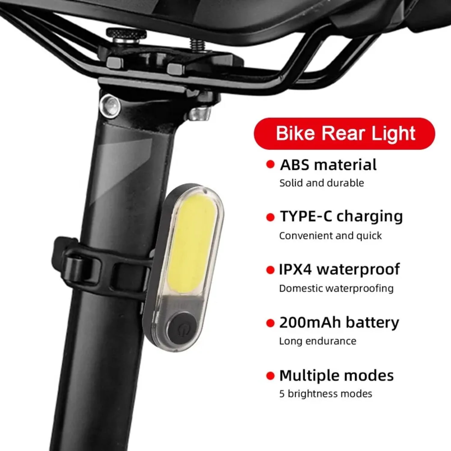 Usb Classic Bicycle Lights 🍨 Bike Accessories For Adult Bikes HOLIYO ...