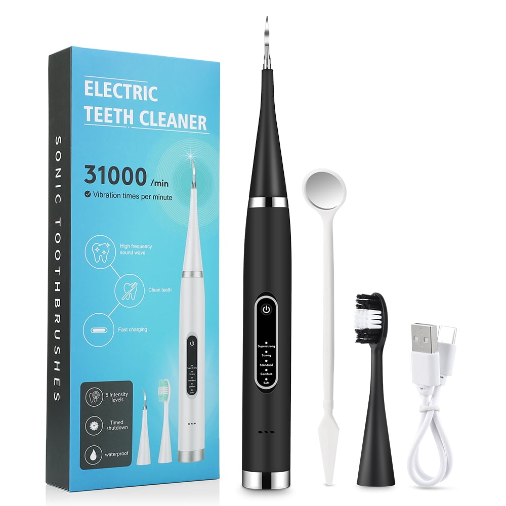 5 Modes Waterproof Electric Toothbrush Sonic Dental Scaler Teeth ...