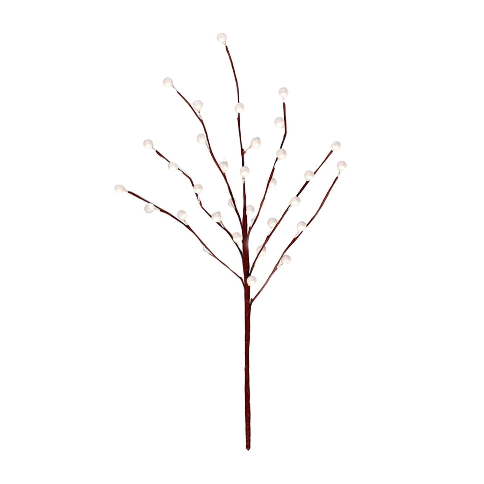 Under 5$ Mohdy Artificial Holly Berry Branches with Ivory Notes,Diy ...