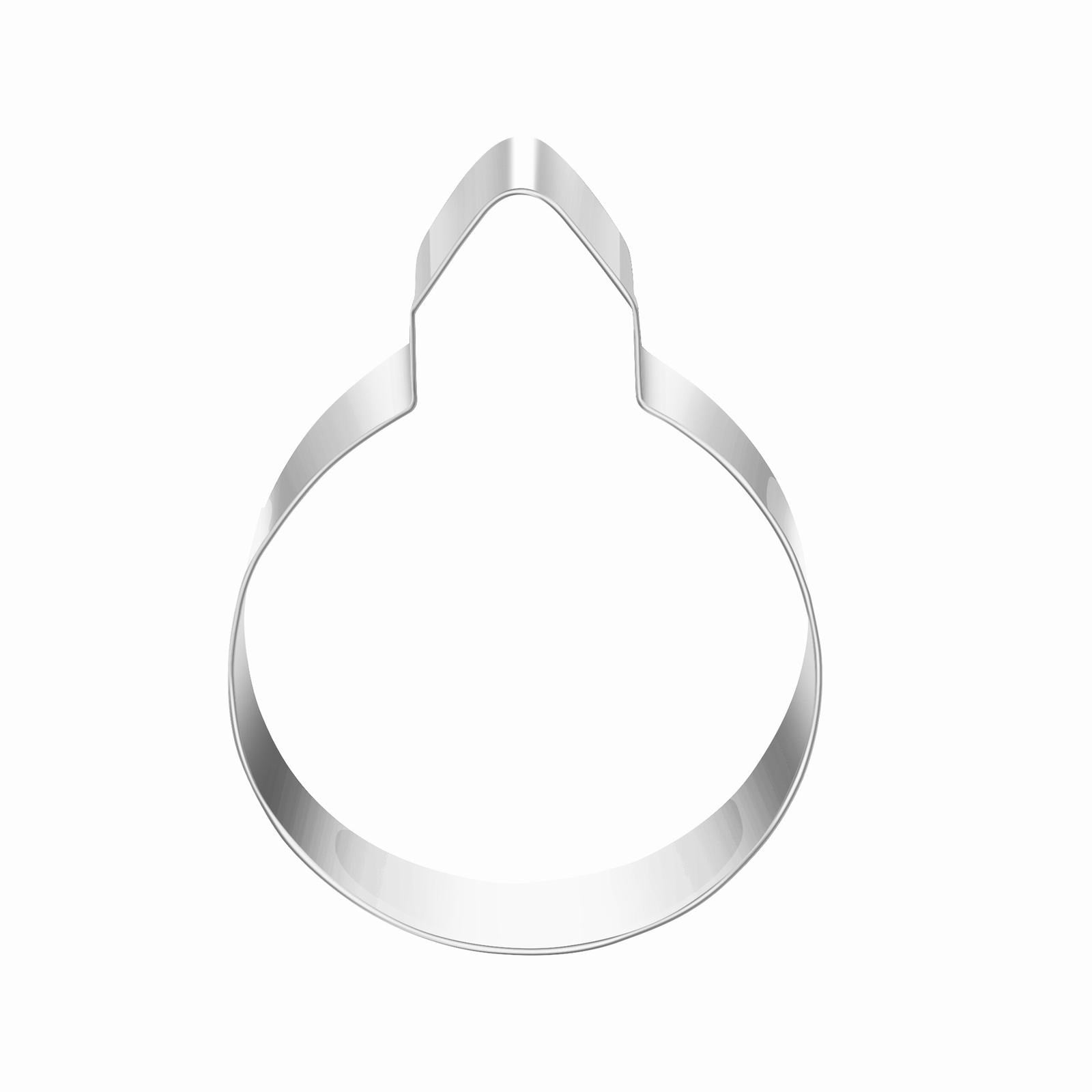 Under 5$ Mohdy Christmas Ornament Cutter 4-Inch,Bauble Design Cookie ...