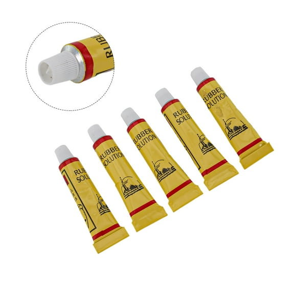 5× Motorcycle Tire Tube Patching Glue Cement Adhesive Puncture Repair ...