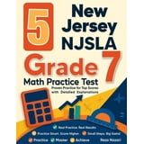 5 New Jersey NJSLA Grade 7 Math Practice Tests: Proven Practice for Top ...