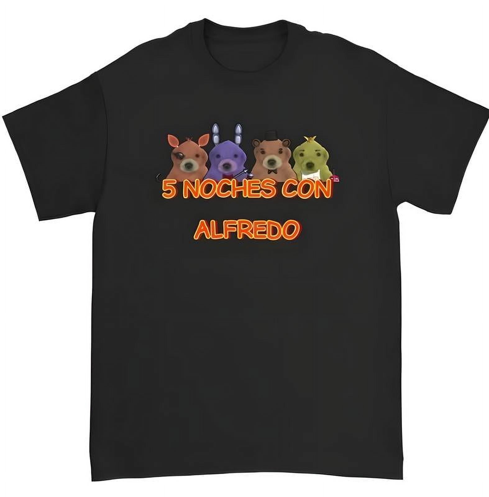 5 Noches Con Alfredo . Gildan 5000 . Gildan 5000 Cotton . Full Range Of Sizes and Various Colors ...