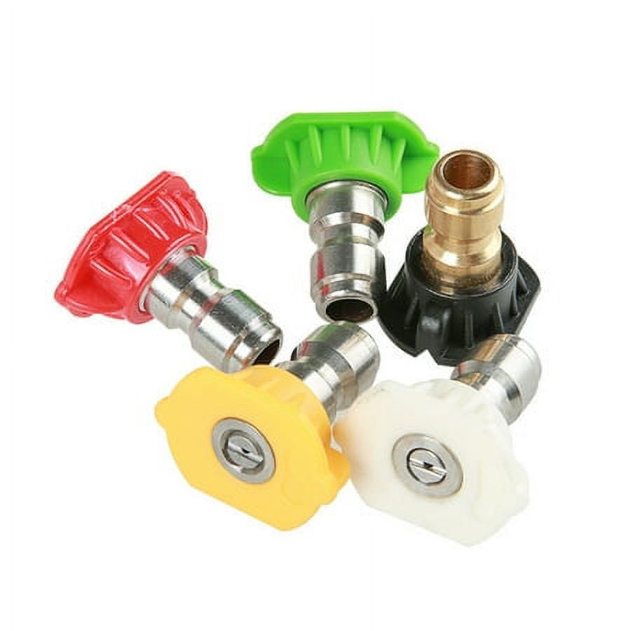 ASKITO 5 Nozzle Tips Power Washer Nozzle Tips Set for 1/4'' Quick ...