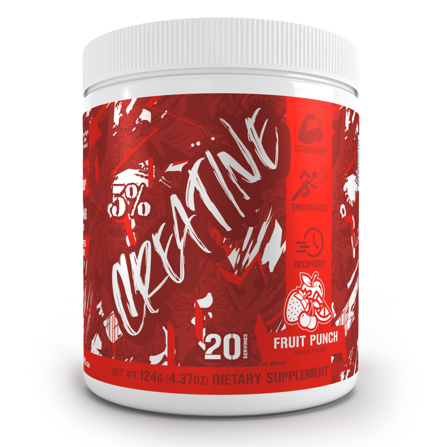 5% Nutrition Code Red Micronized Creatine | Monohydrate Powder Blend ...