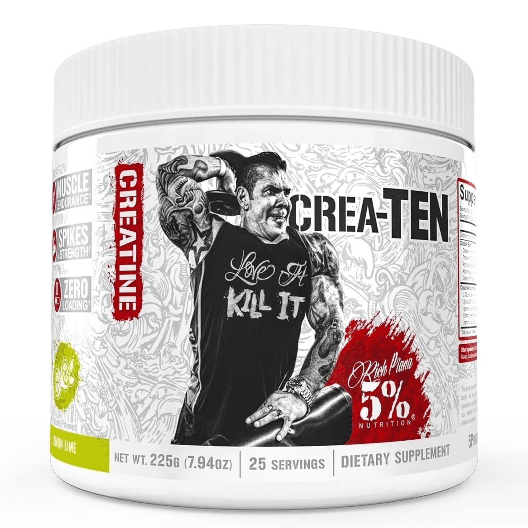 5% Nutrition CreaTEN Creatine Complex Accelerators Flavored Creatine ...
