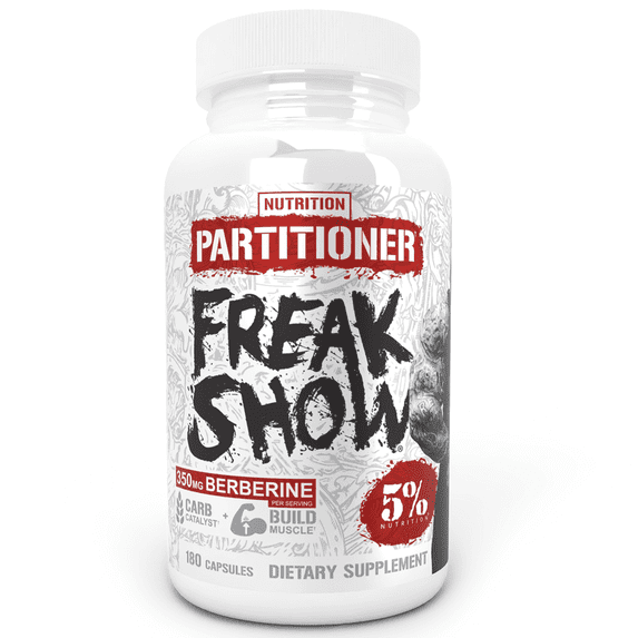 5% Nutrition Rich Piana Freak Show | Muscle Builder | Berberine ...