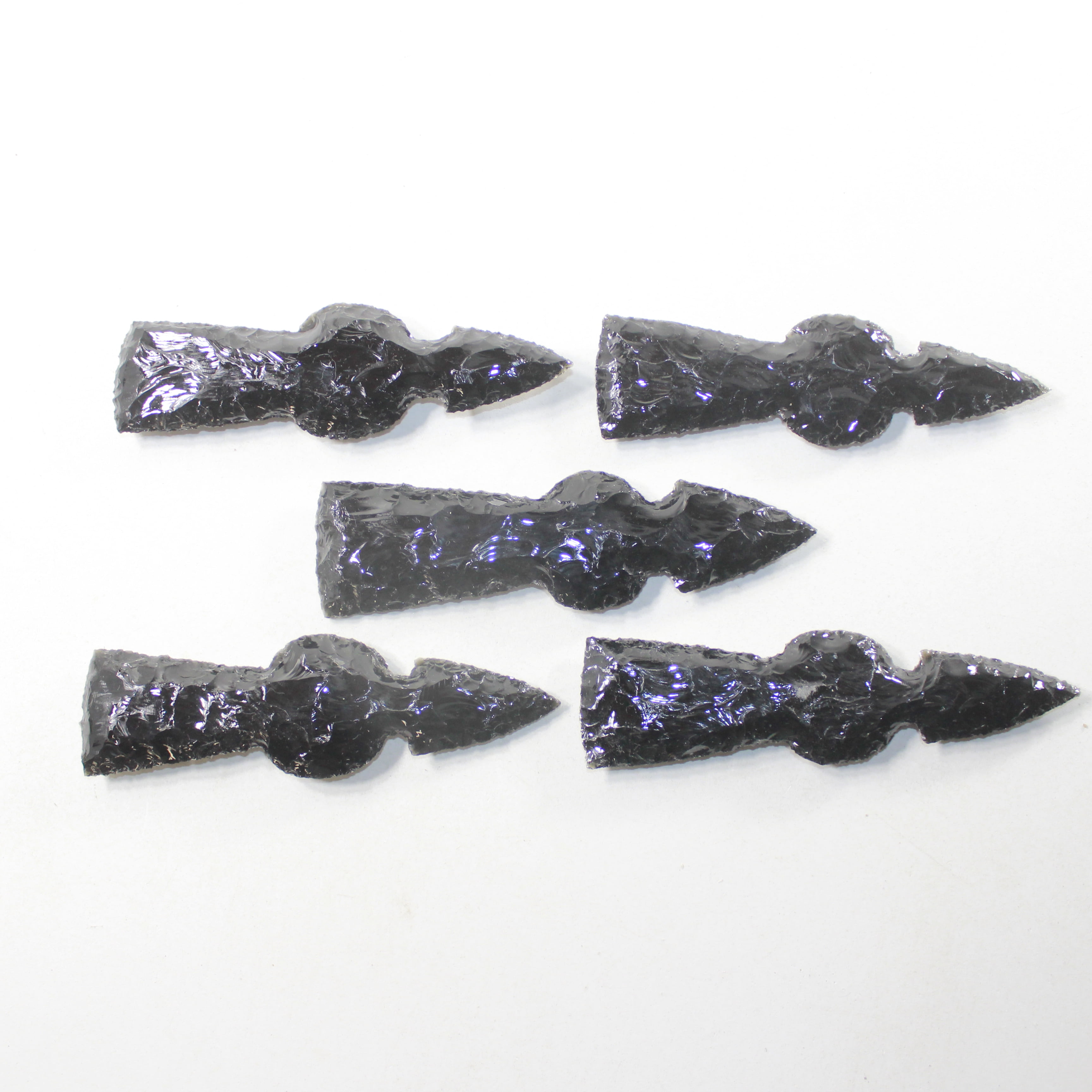 5 Obsidian Ornamental Tomahawk Heads #1732 Ax Axe Hatchet - Walmart.com