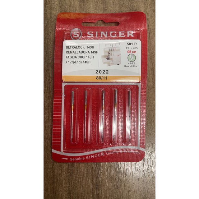 Singer Original Overlock Ultralock 14SH Sewing Machine Needles, Set of ...
