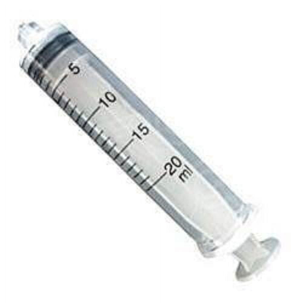 5 PACK - 20CC SYRINGES ONLY WITH LOCK 20ML STERILE without Needle ...