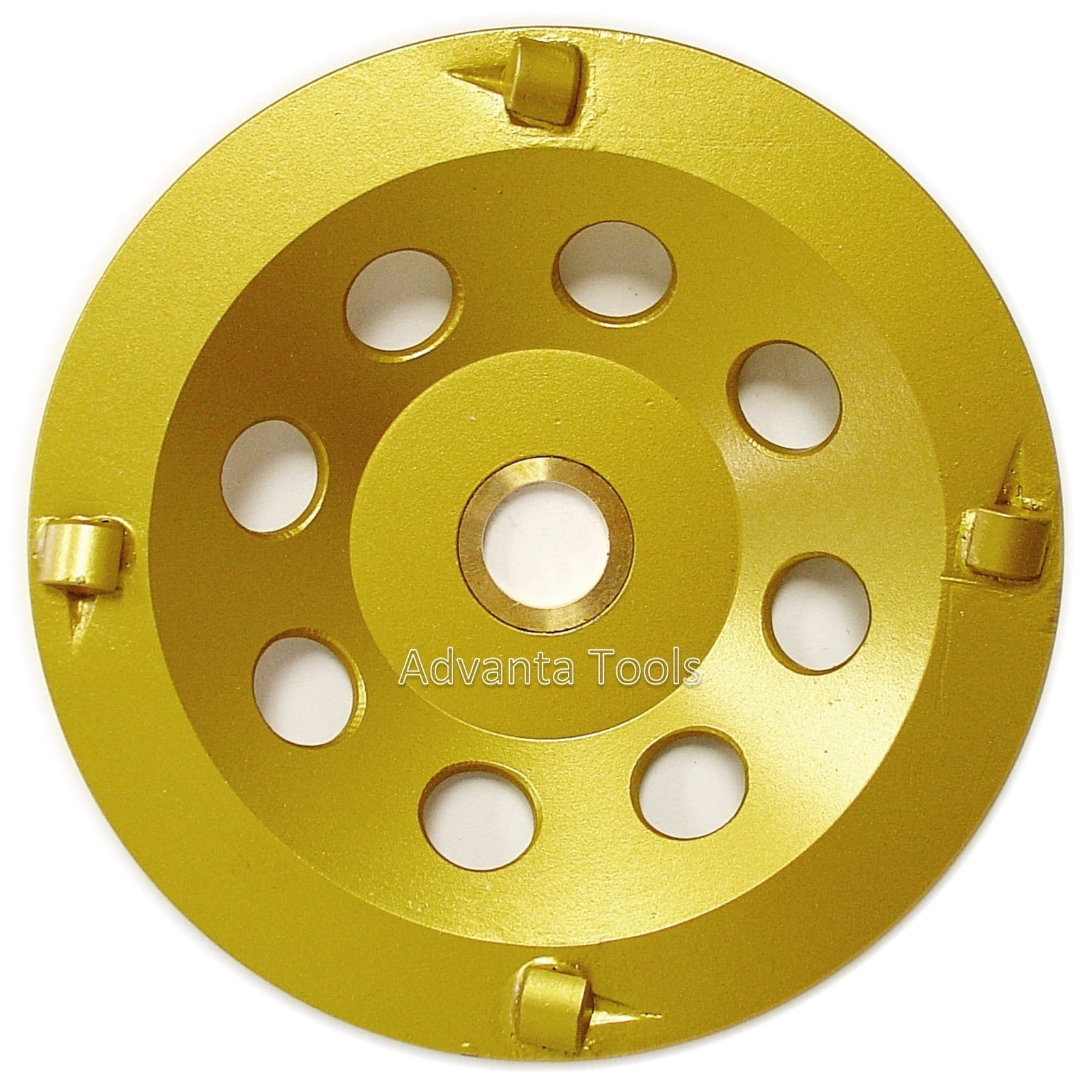 5” PCD Cup Wheel - Quarter Round 4-Segment with 7/8"-5/8" Arbor ...
