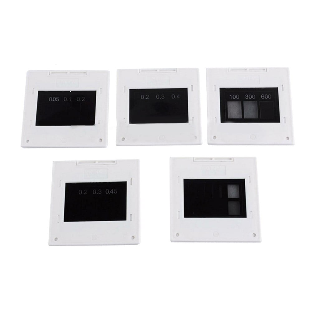 5 PCS 50X50mm Interference Diffraction Grating Set Single Double Triple ...