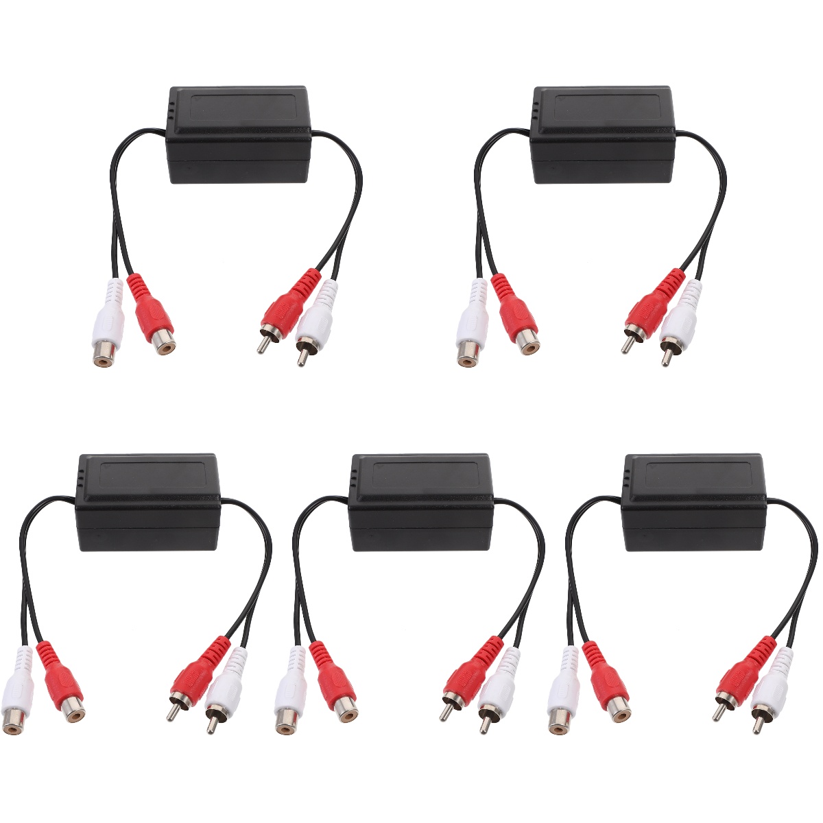 5 PCS Amplifier Car Audio Horn Exhaust Stereo Noise Alternator Home ...