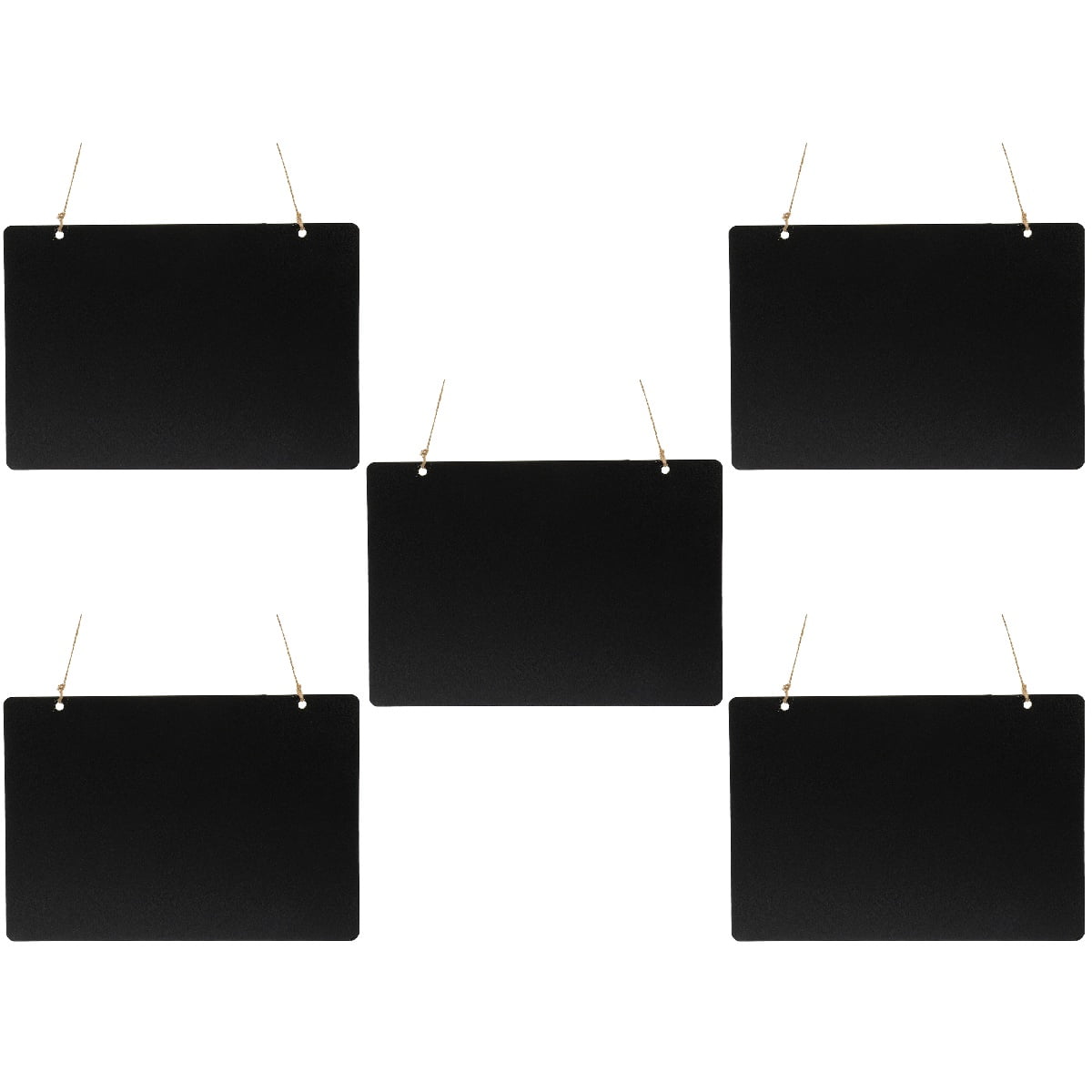 5 PCS Boards Signs Message Board Double Sided Memo Board Office 30X21 ...