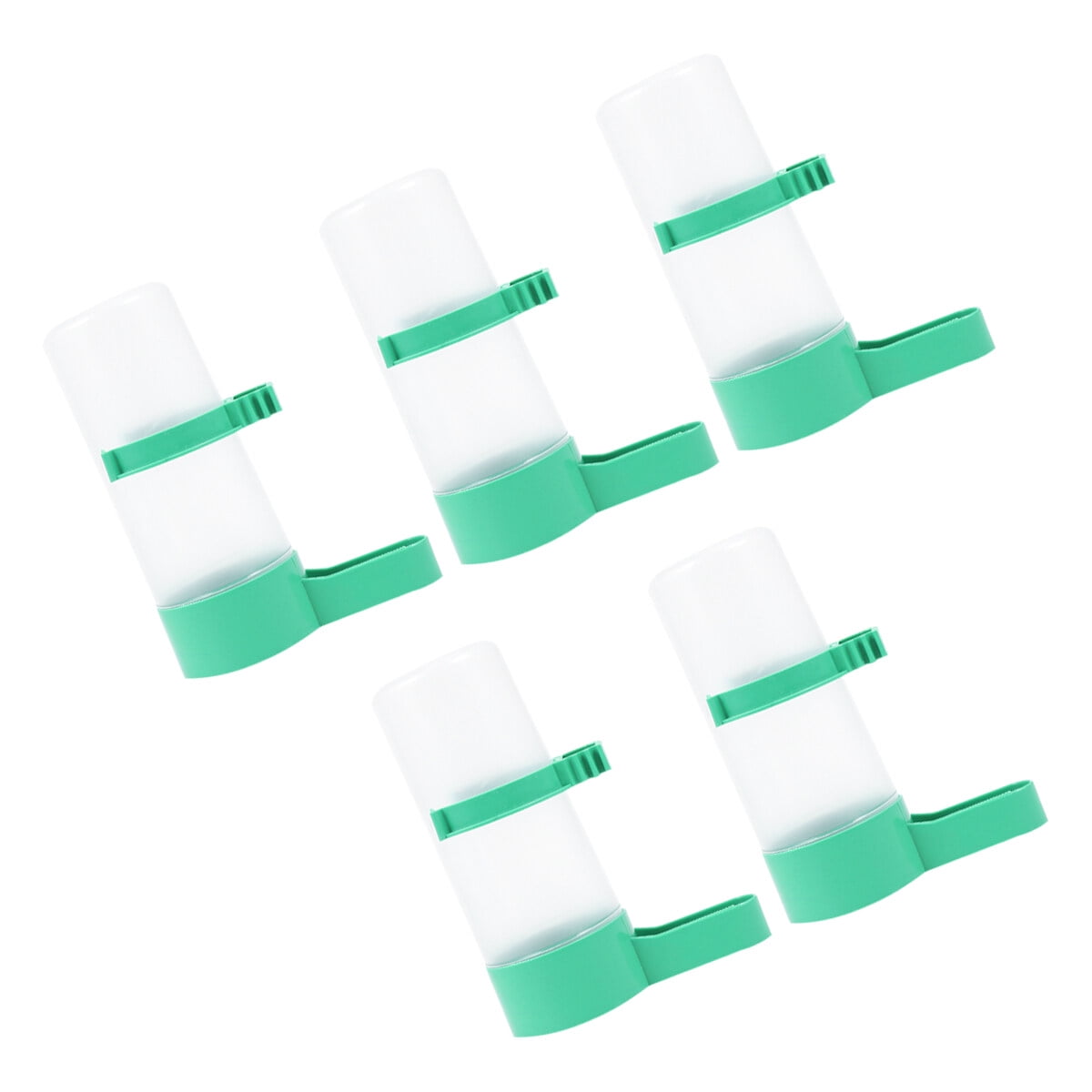 5 PCS Budgie Feeders for Cages Dispenser Birdcage Bird Water Container ...