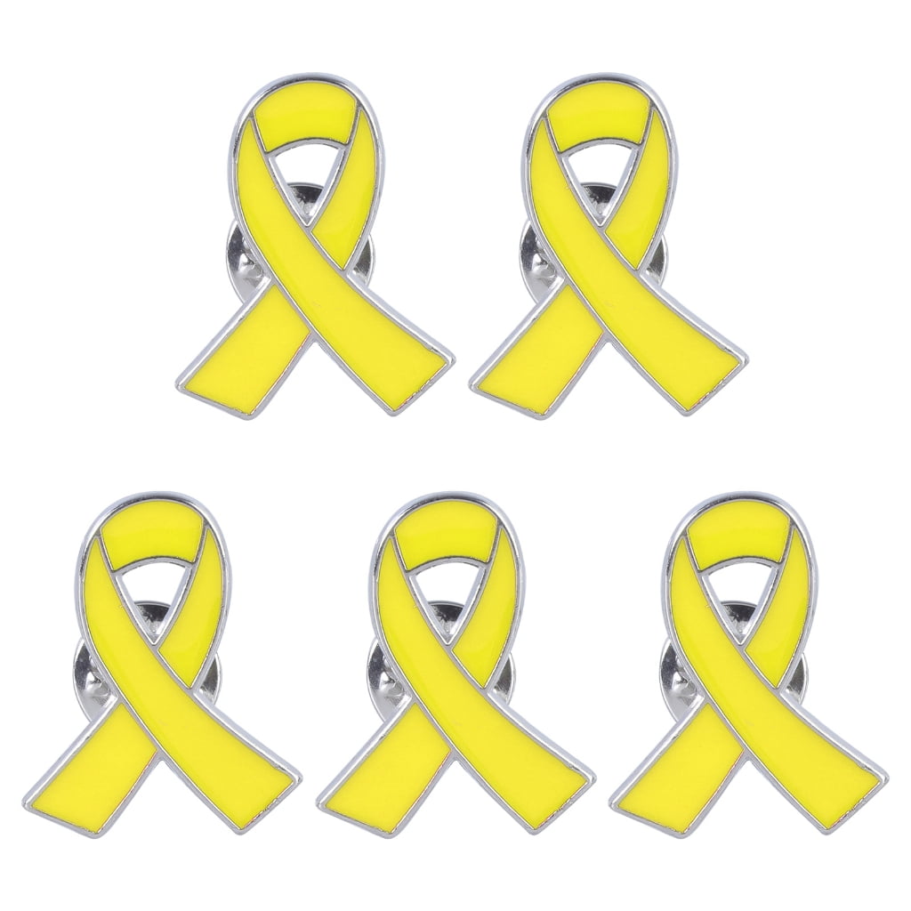 5 PCS Cancers and Awareness Corsage Pin Ribbon Brooch Pin Long Lasting ...