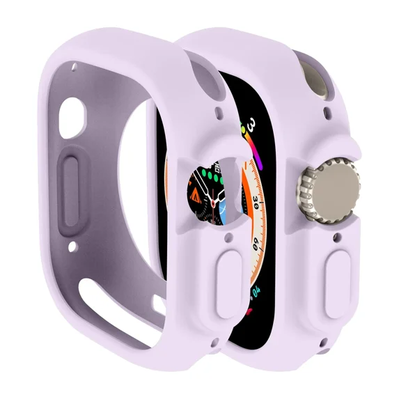 5 PCS Case compatible with Apple Watch Ultra 2 49mm Strap All-Round ...