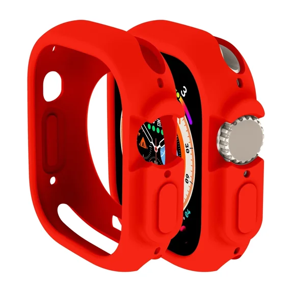 5 PCS Case compatible with Apple Watch Ultra 2 49mm Strap All-Round ...