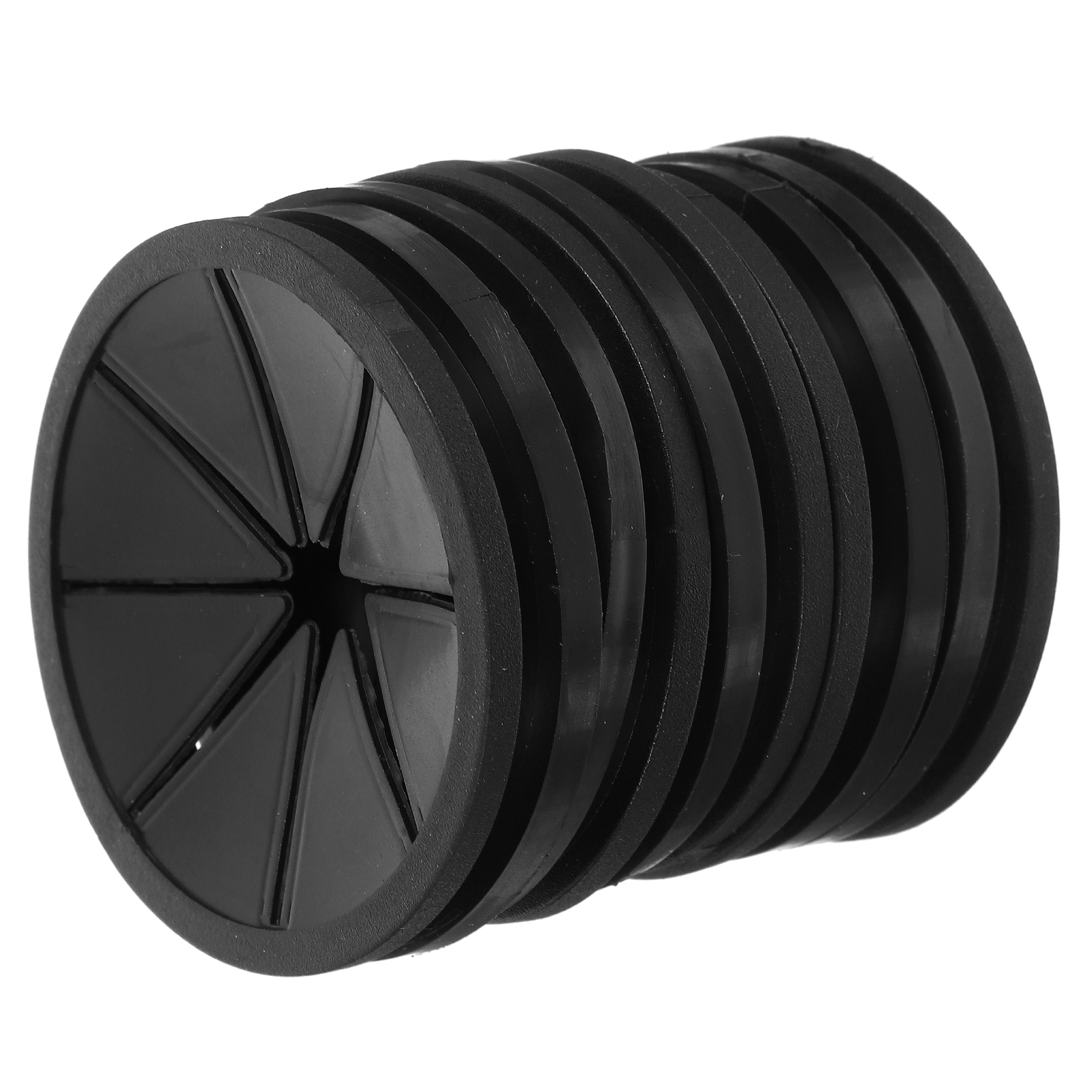 Masteelf Black Plastic Computer Desk Grommet for Cable Management with ...