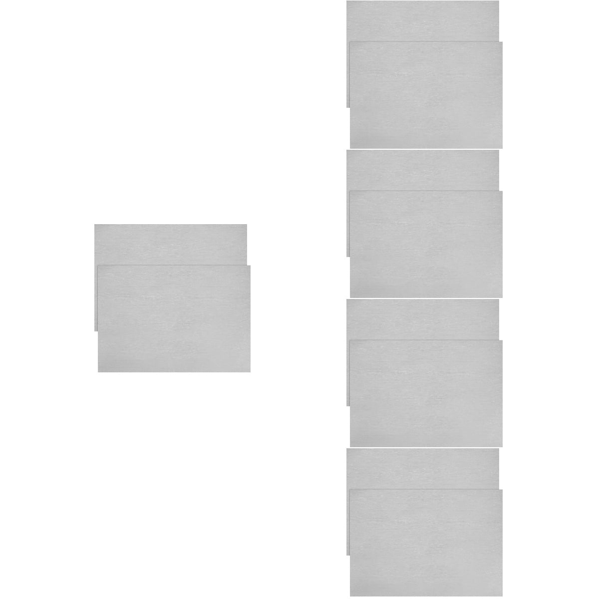 5 PCS Decals Computer Film Notebook Skin Protector - Walmart.com