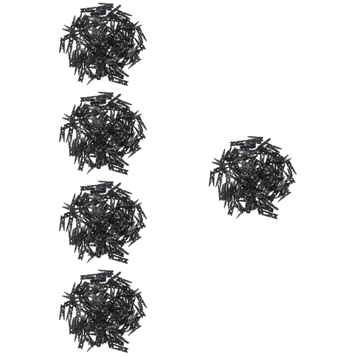 5 PCS Decor Photo Clips Wooden Clothespin Home Ornament Utility Clips ...