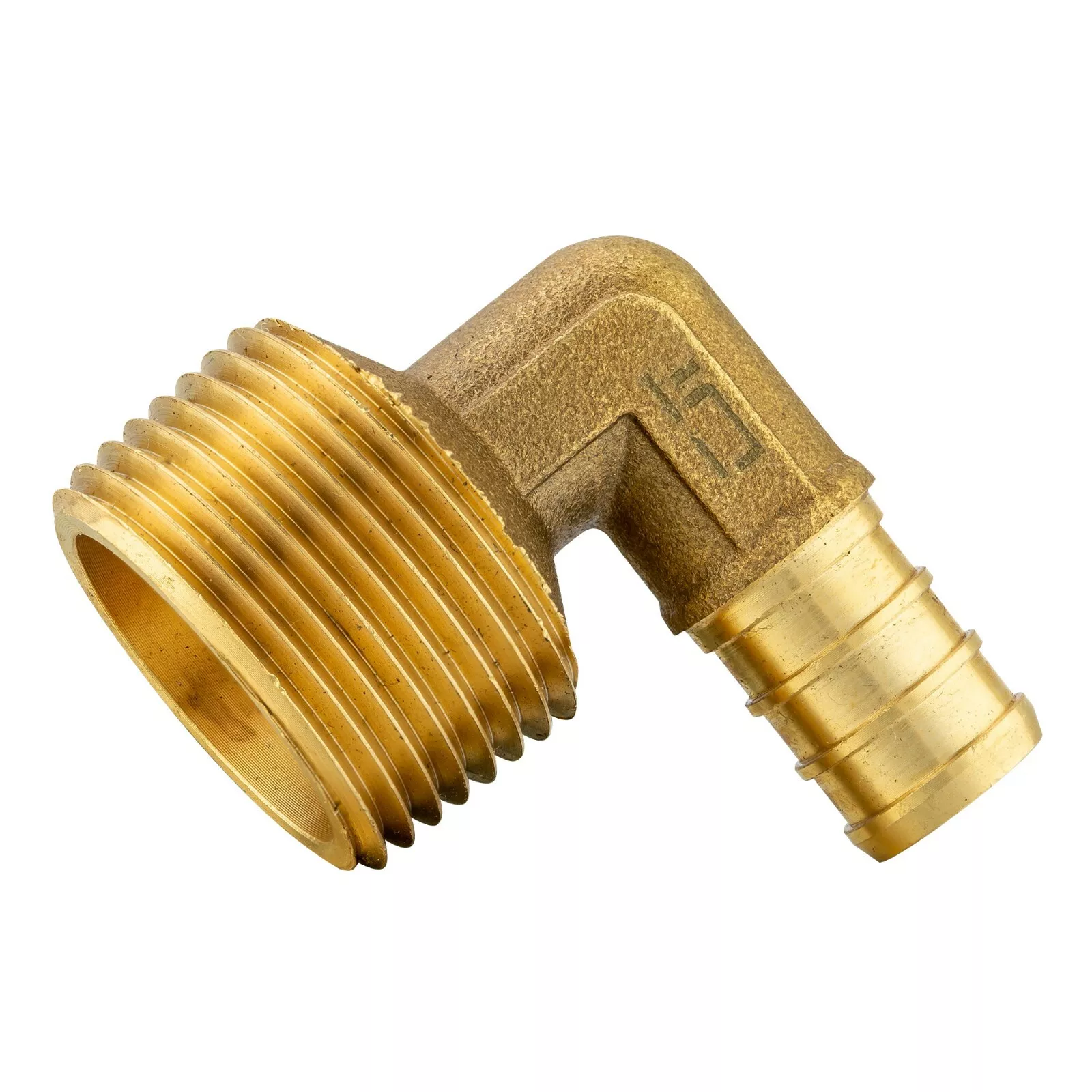 5 PCS EFIELD 1/2"PEX x 3/4" Male NPT Elbow Adapter Brass Crimp Fittings(No LEAD) - Walmart.com
