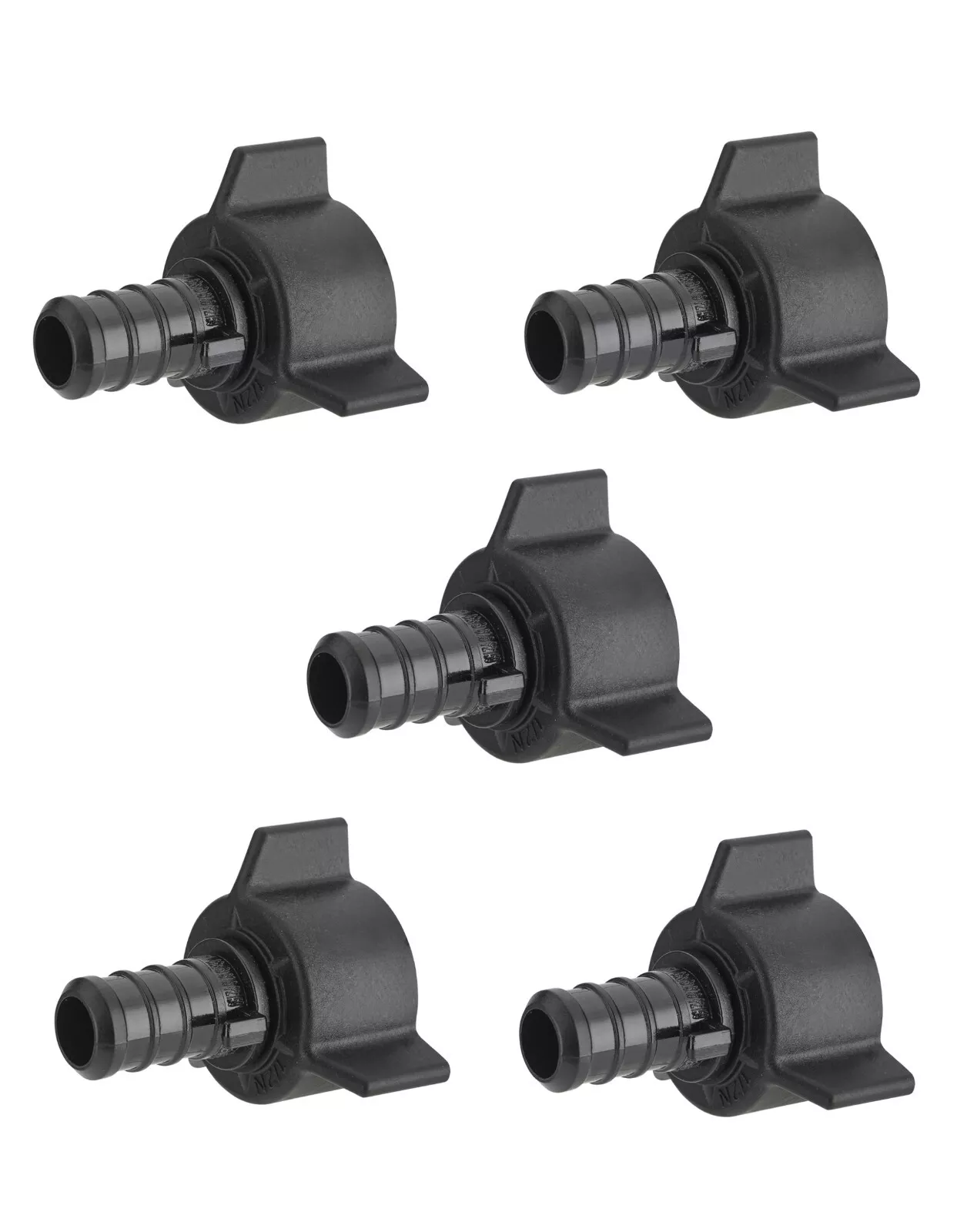 5 PCS EFIELD Poly Crimp Pex Fittings 1/2" X 1/2" Female Swivel Adapter With Tab - Walmart.com
