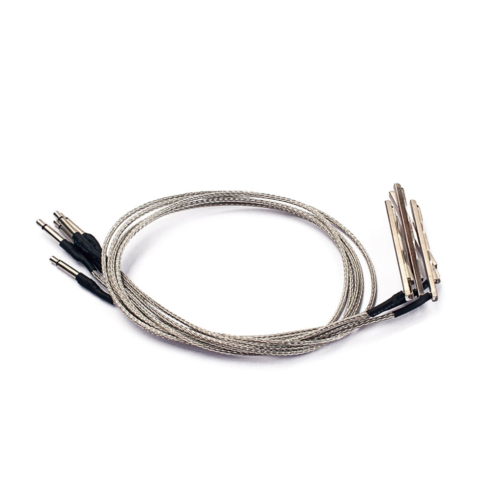 5 PCS EQ Pickup Rod Stick Bars with Bridge Passive Piezo Cable for Box ...