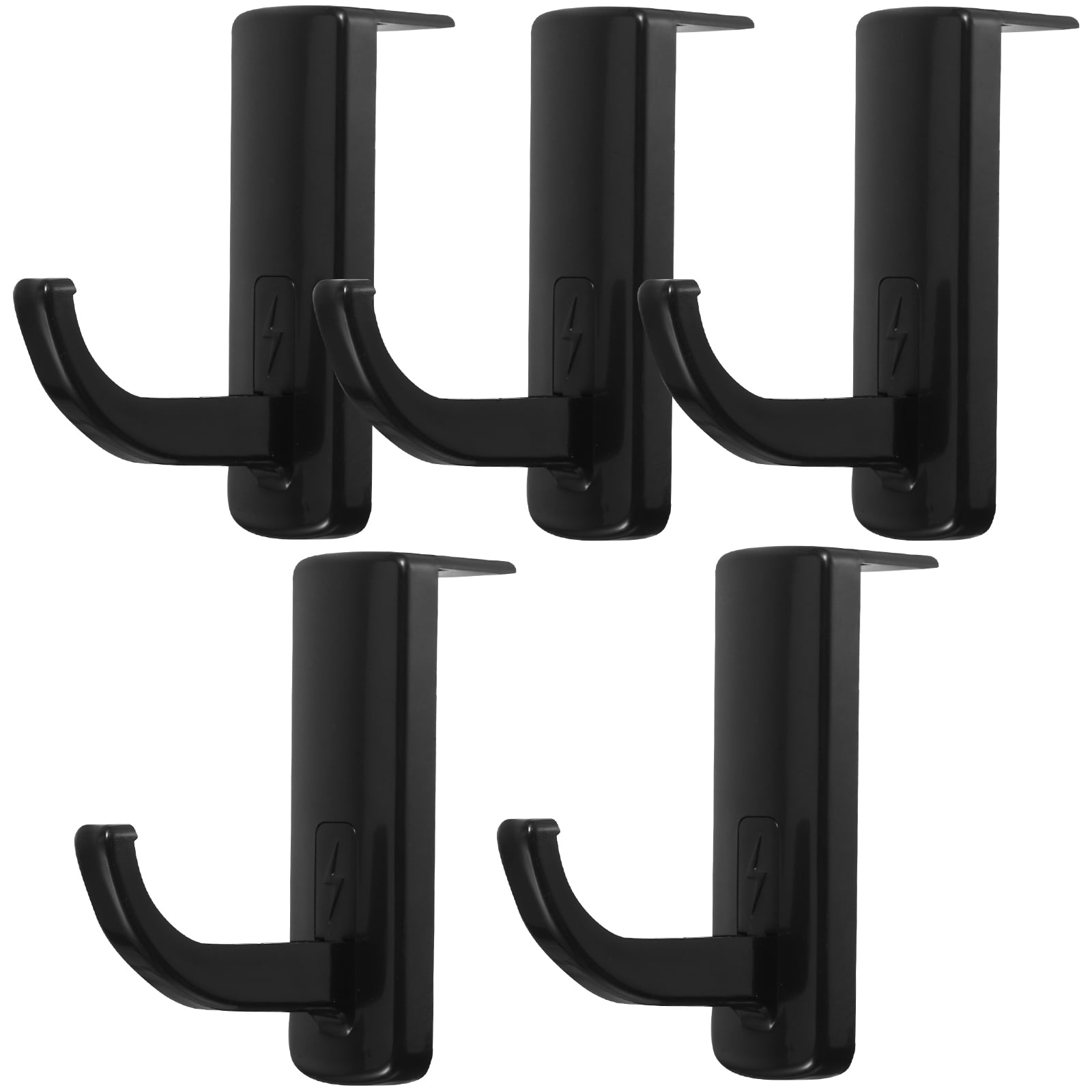 5 PCS Earphones Headphone Hook Monitor Wall Mount Desk Stand - Walmart.com