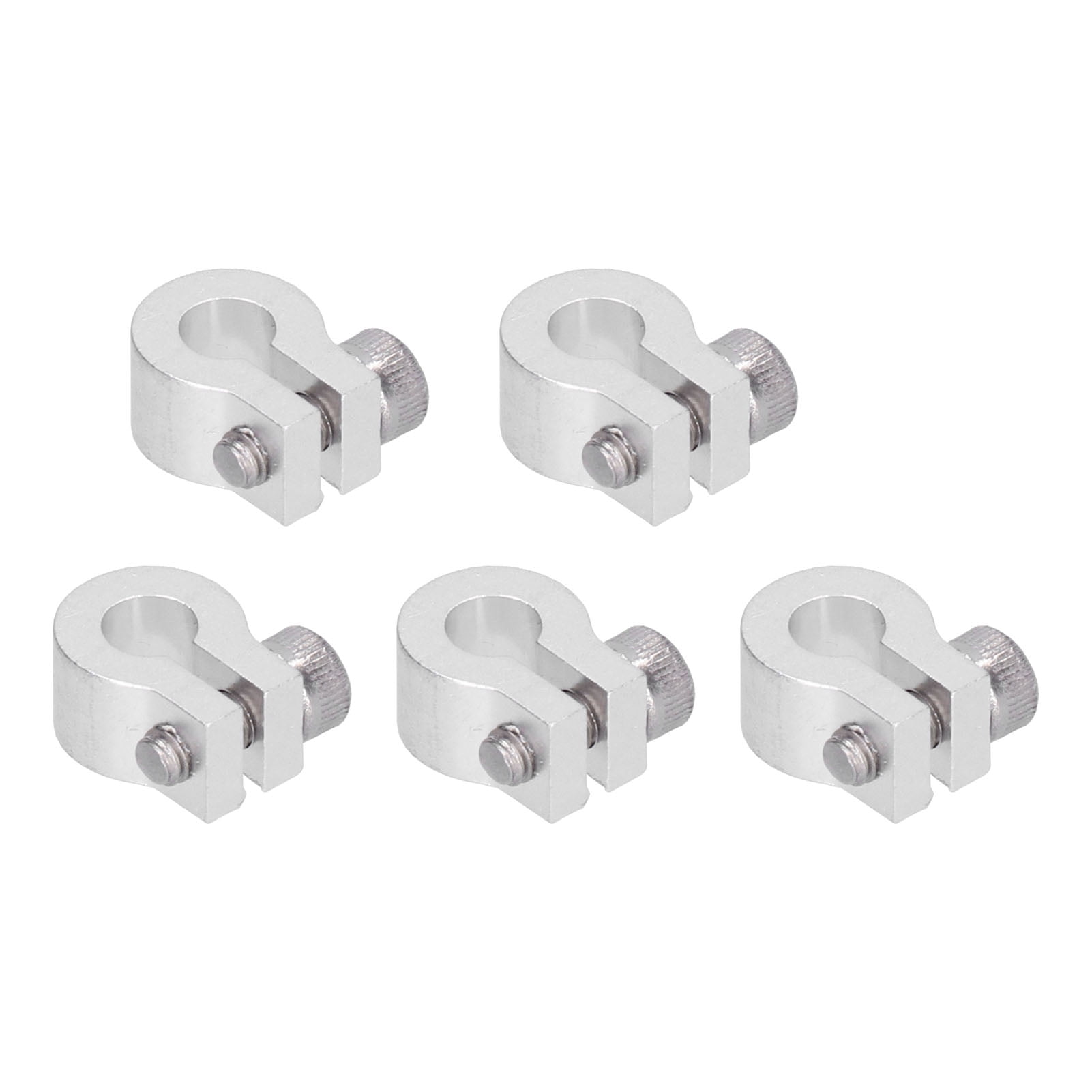 5 PCS Exhaust Clamps Aluminum Alloy Durable Butt Joint Narrow Band ...