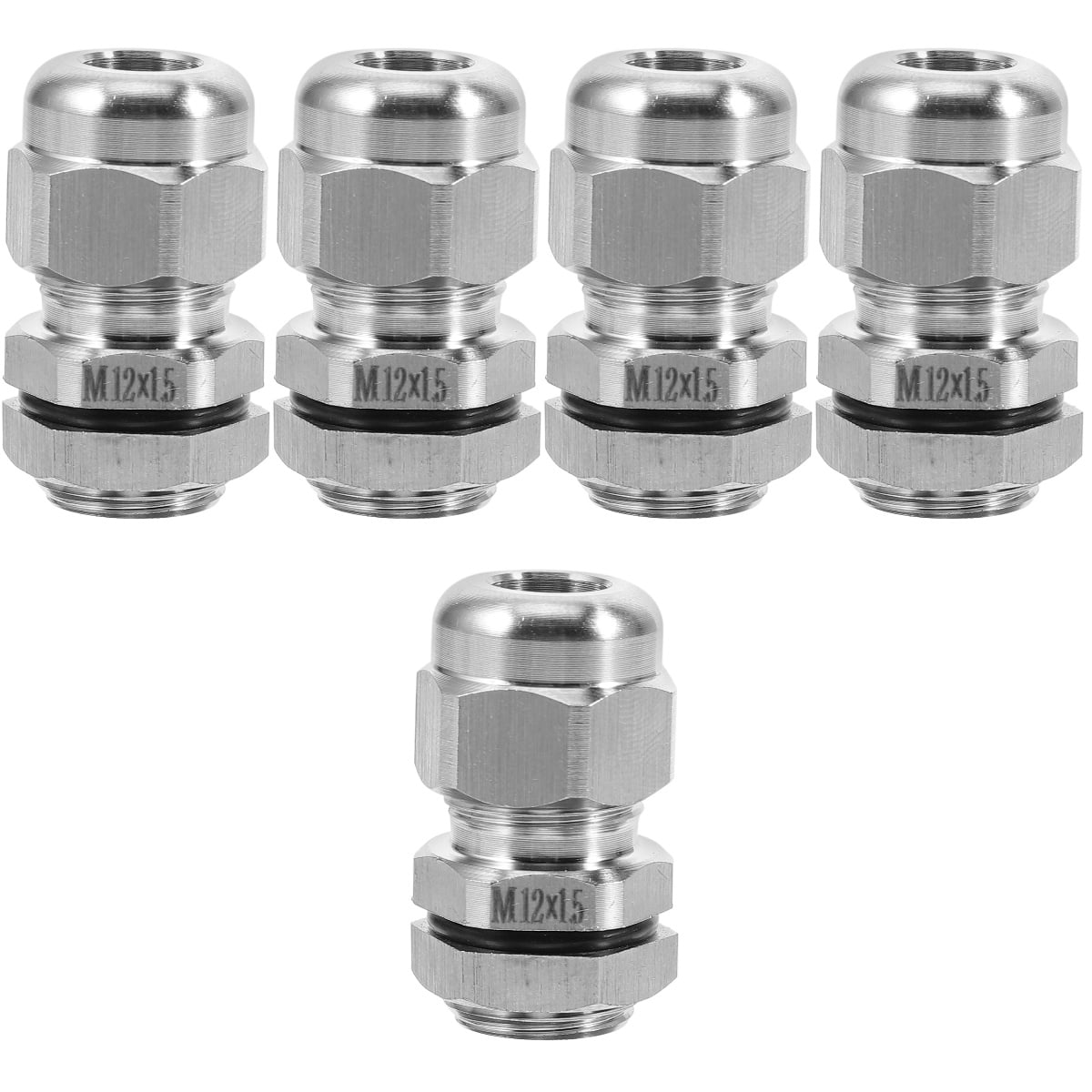 5 PCS Extension Cables Lock Cable Holder Cable Connector Joint 2.60X1 ...