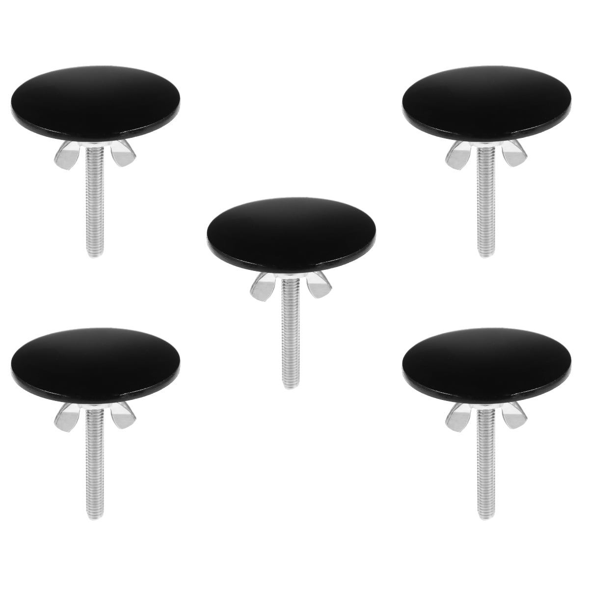 5 PCS Faucet Plug Hole Cover Kitchen Lid Wash Bathroom Washbasin Metal ...