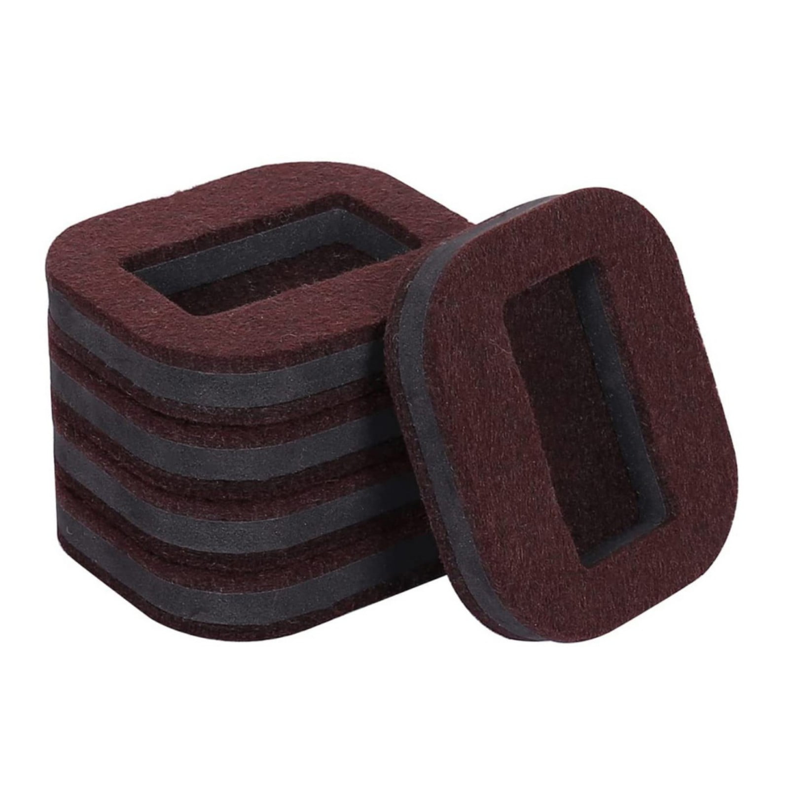 5 PCS Felt Furniture Coasters Caster Cups,Bed Office Chair Furniture ...