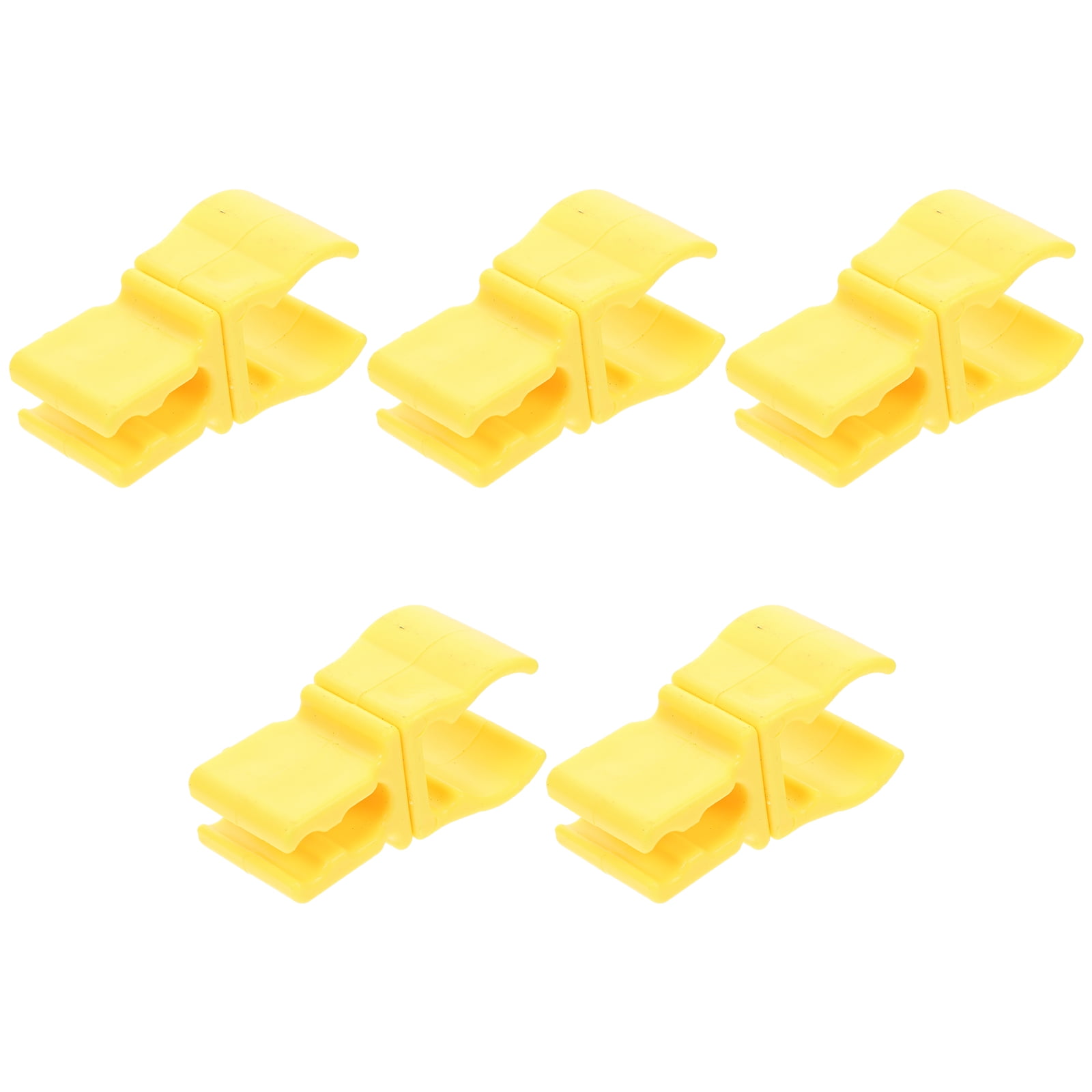 5 PCS Football Goal Connector Finisher Wire Clamp Self Adhesive Clear ...