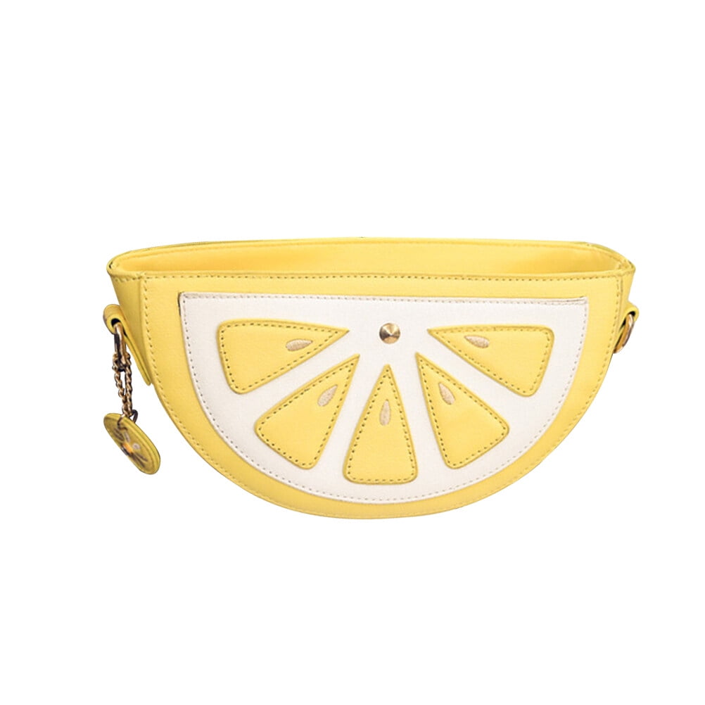 5 PCS Fruit Shoulder Bag Little Girl Purse Cross Body Single Funny ...