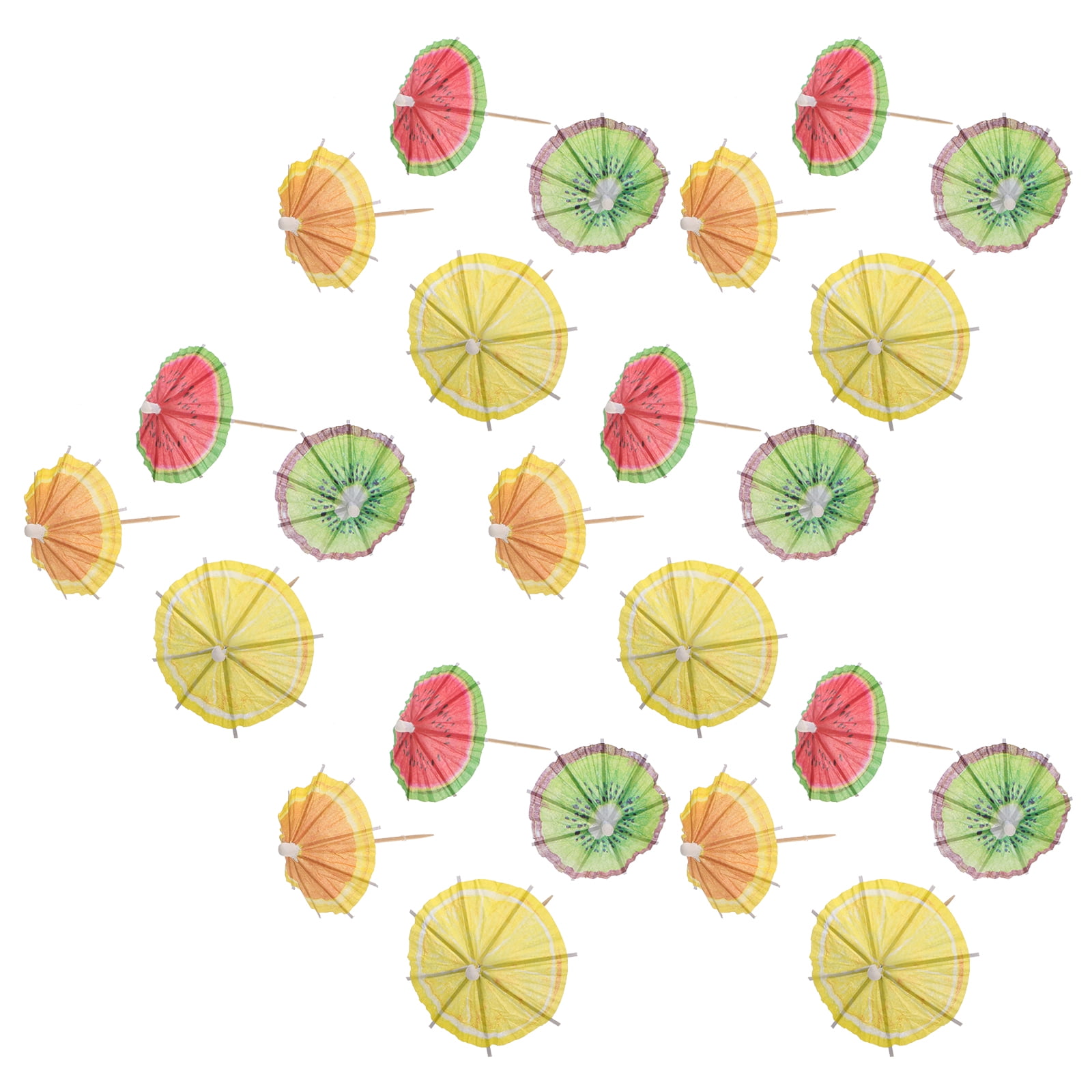 5 PCS Fruit Stick Safe Picks Beach Cocktail Decoration Parties ...