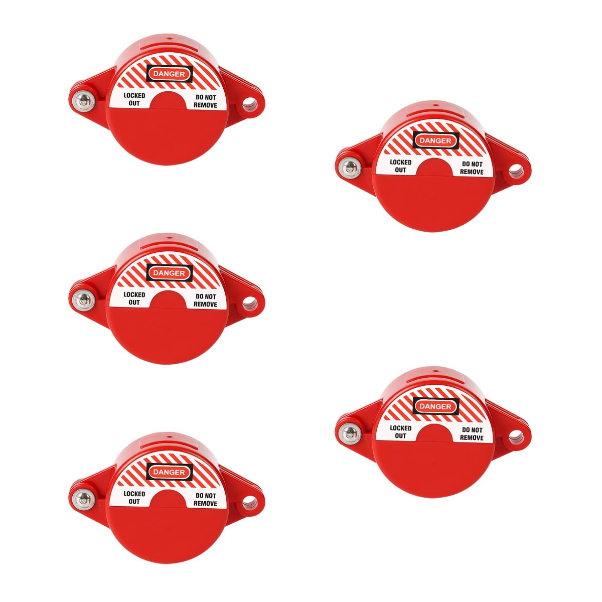 5 PCS Gate Valve Replacement Part Valve Locking Device 15x14.2cm Red ...