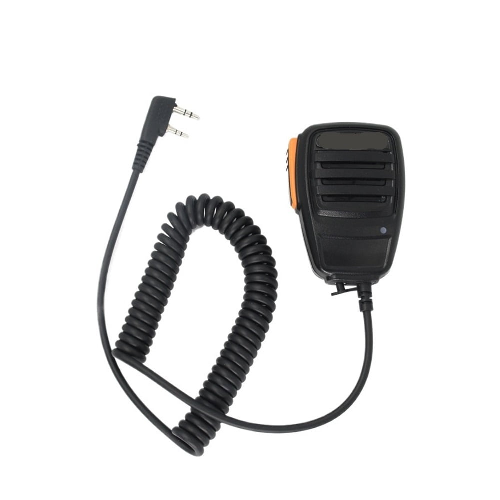 5 PCS Handheld Shoulder Speaker Mic 2 Pin PTT Fit For Baofeng Fit For Kenwood TYT TK-780 TK-750 ...