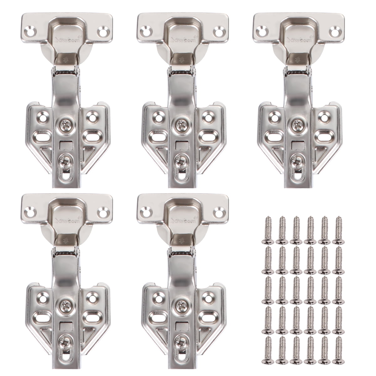 5 PCS Hydraulic Furniture Hinges Long Lasting Hinges Fittings for ...
