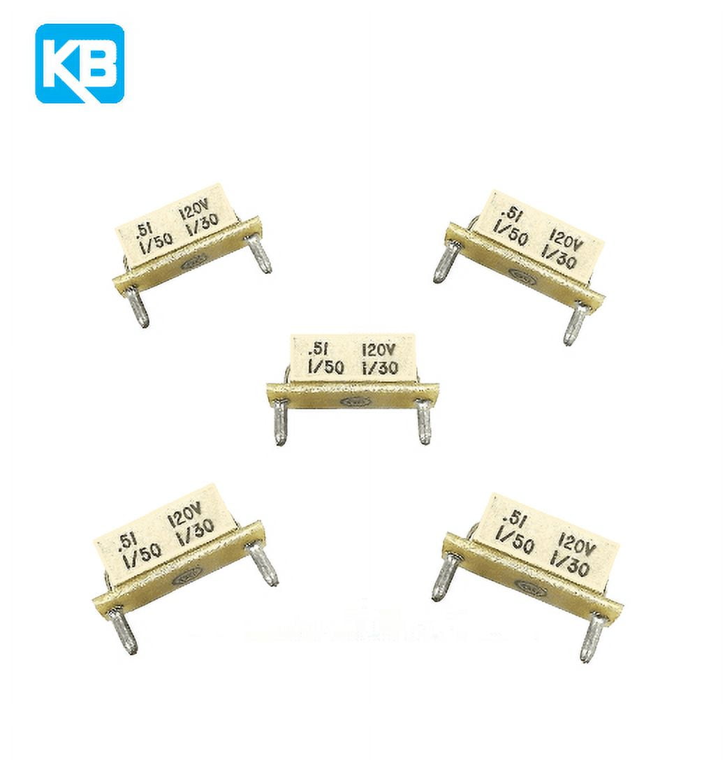 5 PCS Kb electronics 9834 Horsepower resistor 0.51 Ohms (Motor ...