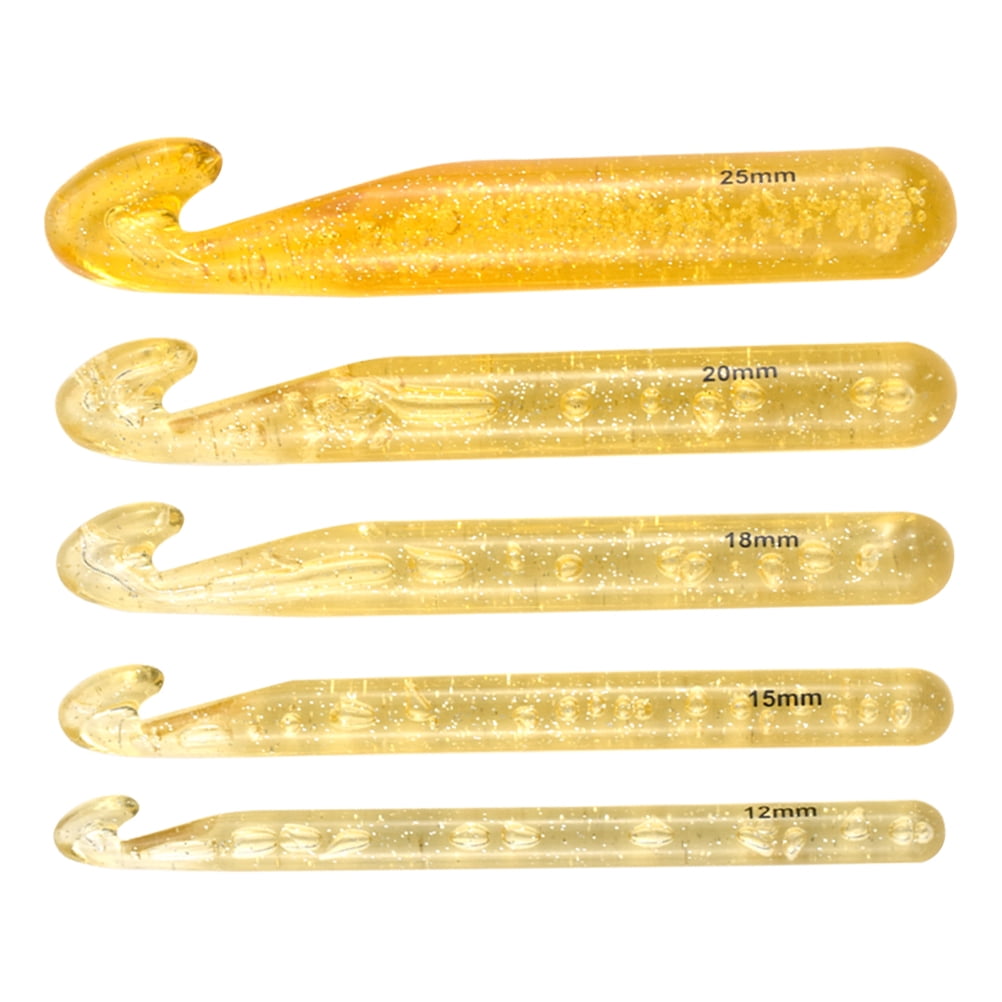 5 PCS Knitting Hook Ergonomic Crochet Hooks Plus Crochet Hooks ...