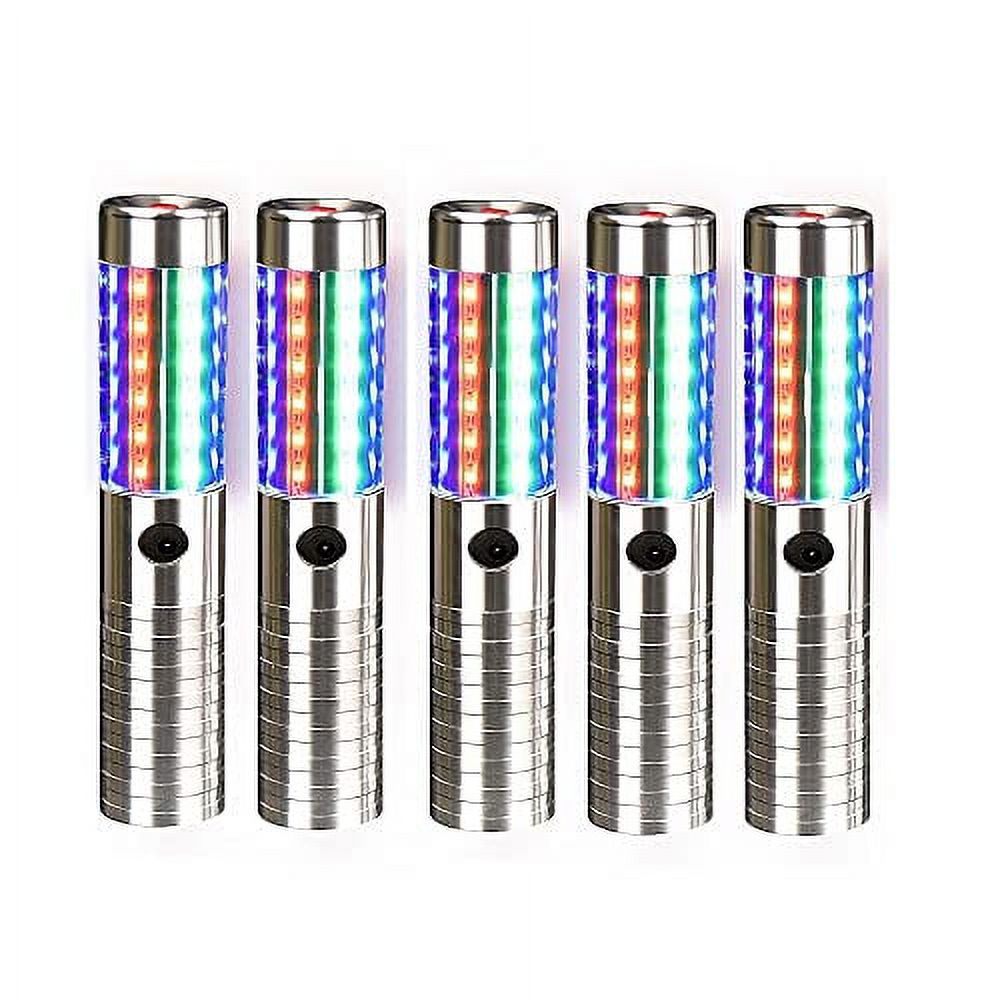 5 PCS LED Flash Sticks, Champagne Wine Bottle Service Sparkler for VIP ...