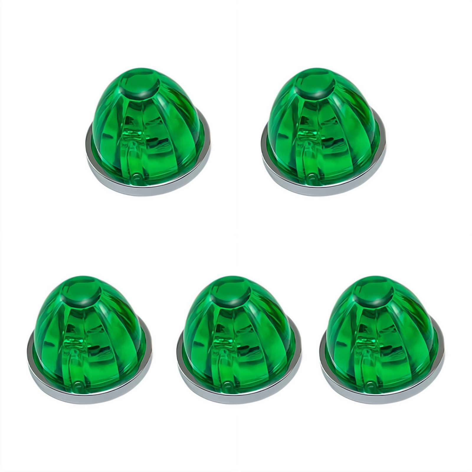 5 PCS LED Watermelon Lights for Semi Trucks, Side Marker Indicator Lamp ...